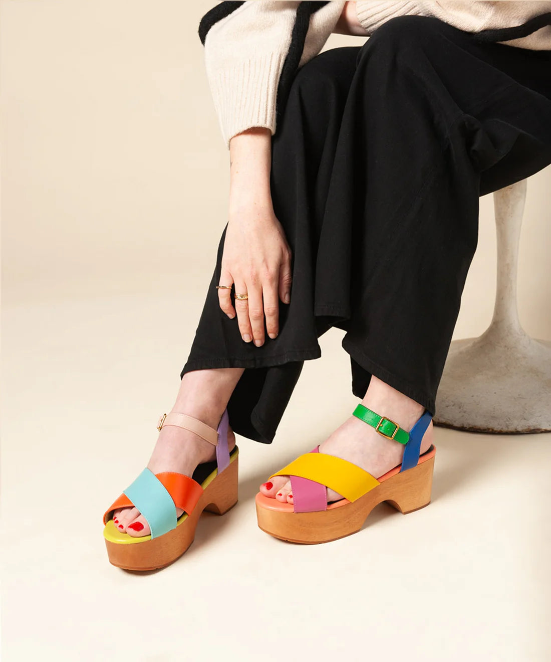 Dermot Platform Clog – Betty's Divine + Divine Trash Vintage